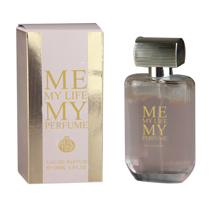 EAU DE PARFUM ME, MY LIFE, MY PERFUME REAL TIME