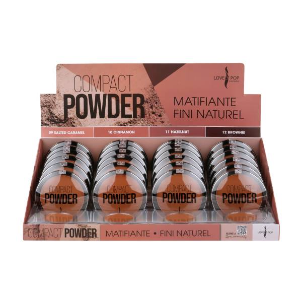 LOVELY POP PACK 24 COMPACT POWDER DARK